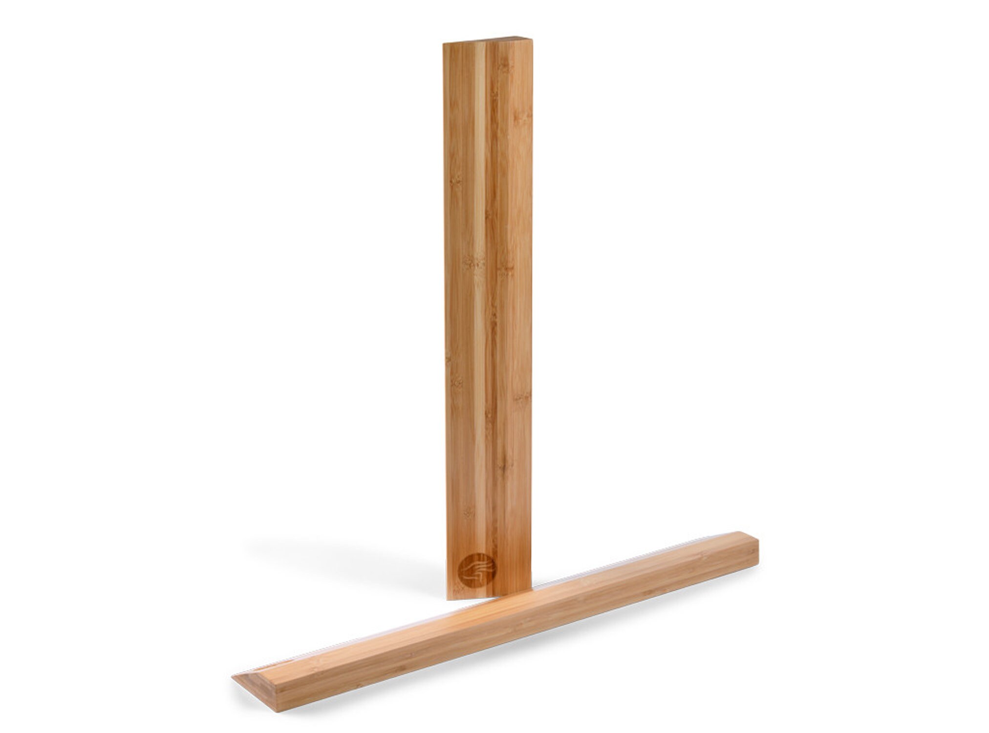 Solid Bamboo Yoga Block - Slanting Plank 60cm X 9cm X 3cm - Etsy