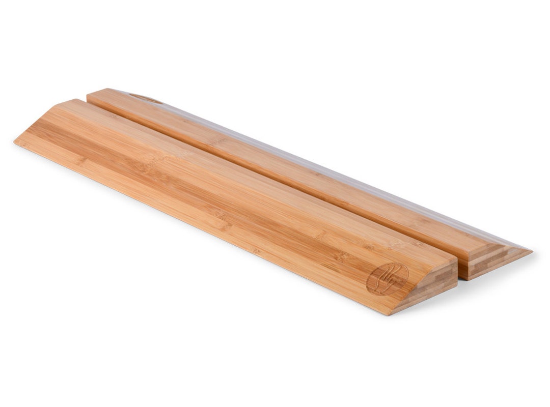 Solid Bamboo Yoga Block - Slanting Plank 60cm X 9cm X 3cm - Etsy