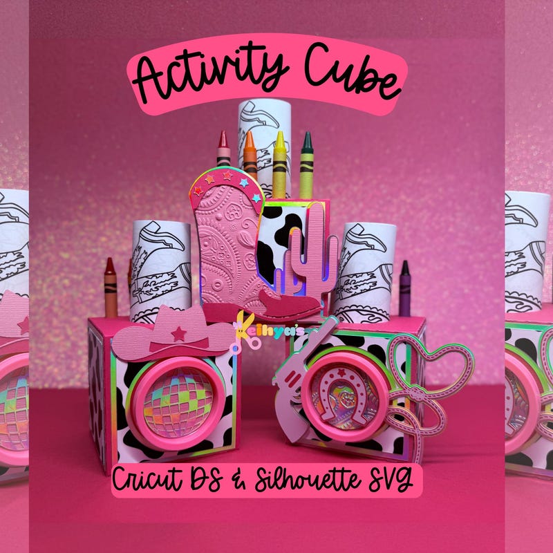 Activity Cube - Etsy