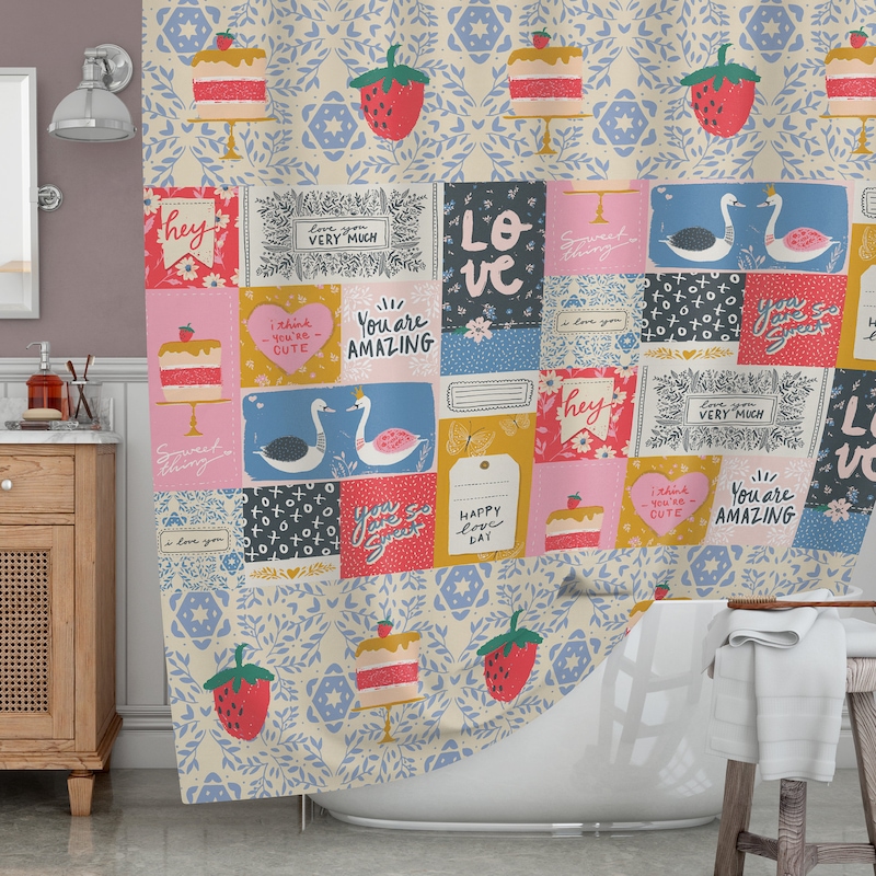 Cute Shower Curtain - Etsy