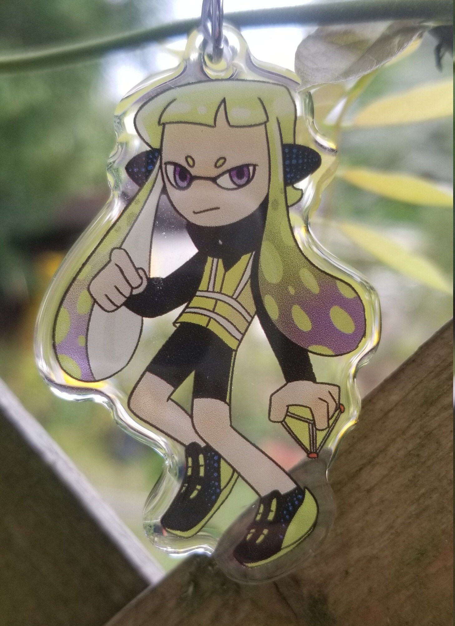 Splatoon Inkling Agent Acrylic Keychain Charms | Etsy
