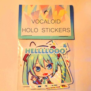 10 PACK Project Sekai Colorful Stage Vocaloid Character Holographic ...