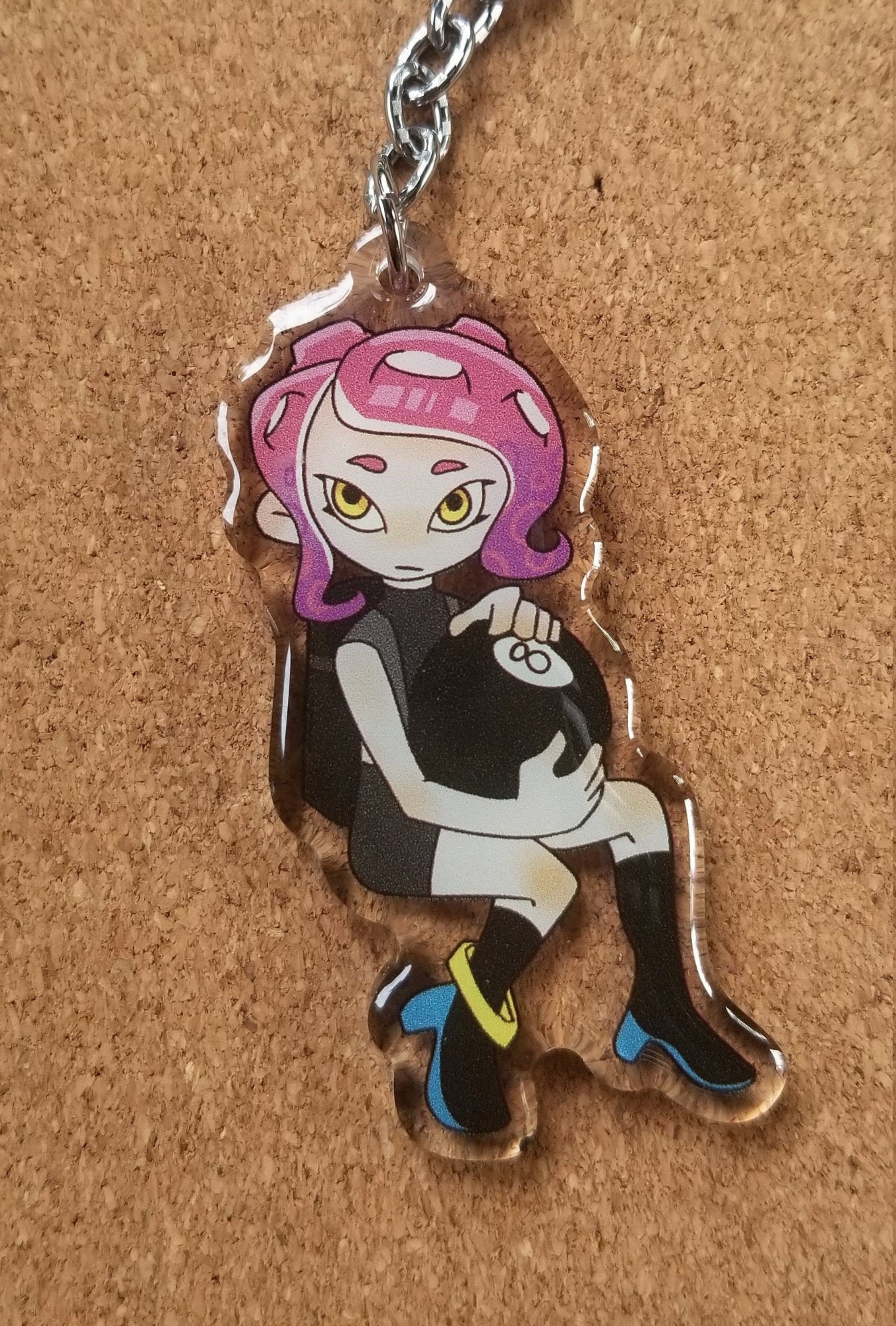 Splatoon Inkling Agent Acrylic Keychain Charms | Etsy