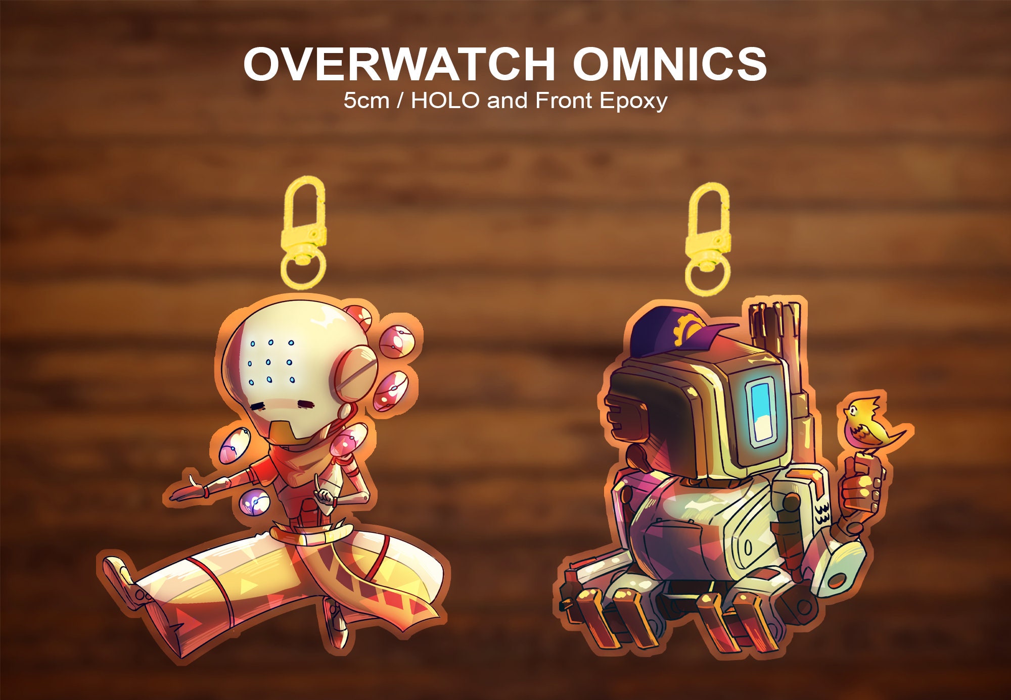 Overwatch 2 Omnics Acrylic Charms - Etsy