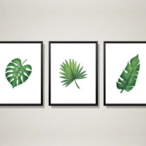 Downloadable Leaf Print Wall Art Botanical Print Wall Art - Etsy