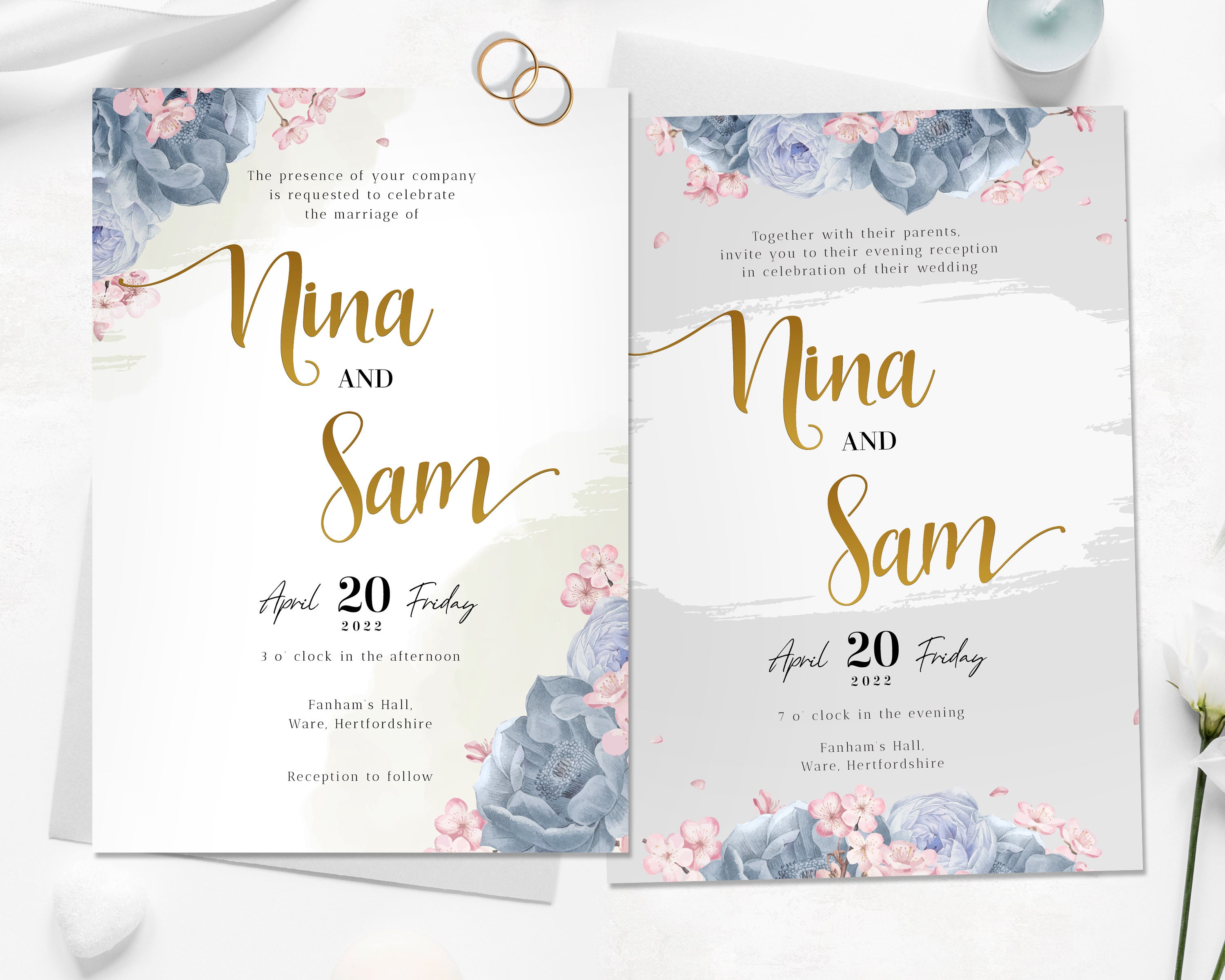 Enchanting Full Invitation Bundle Full Ceremony Full | Etsy