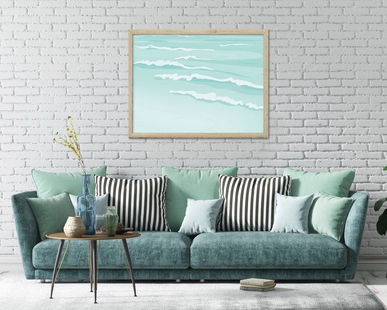 Downloadable Beach Print Beach Print Nature Art Beach Theme - Etsy UK