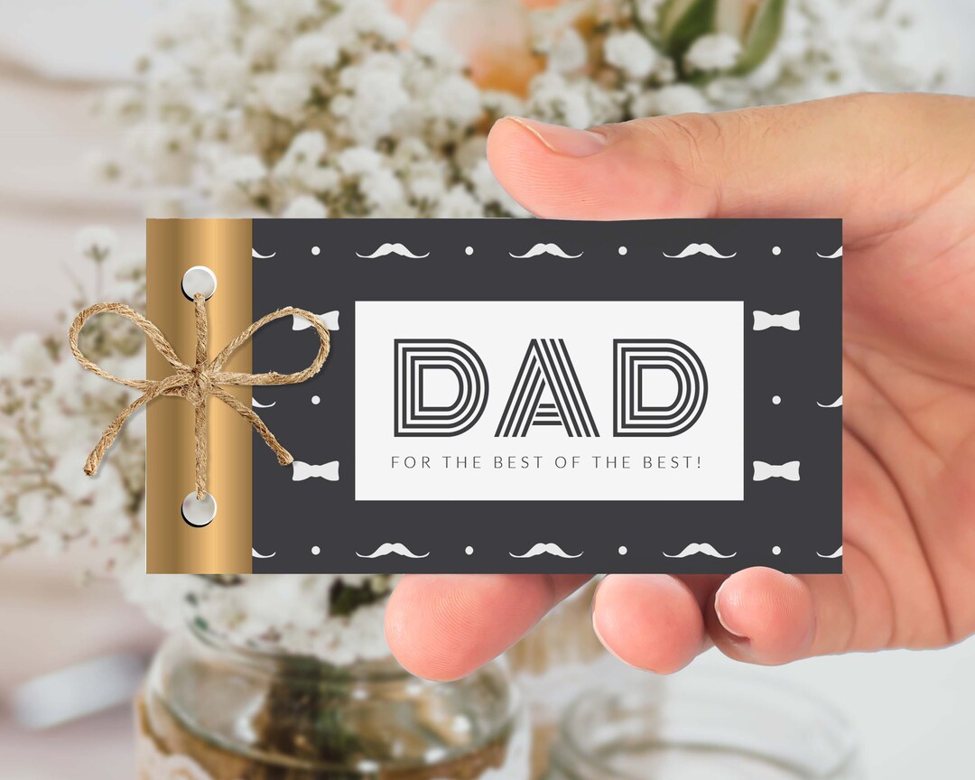 Father's Day Holiday Personalised Love Coupons, Event Coupon, Coupon ...