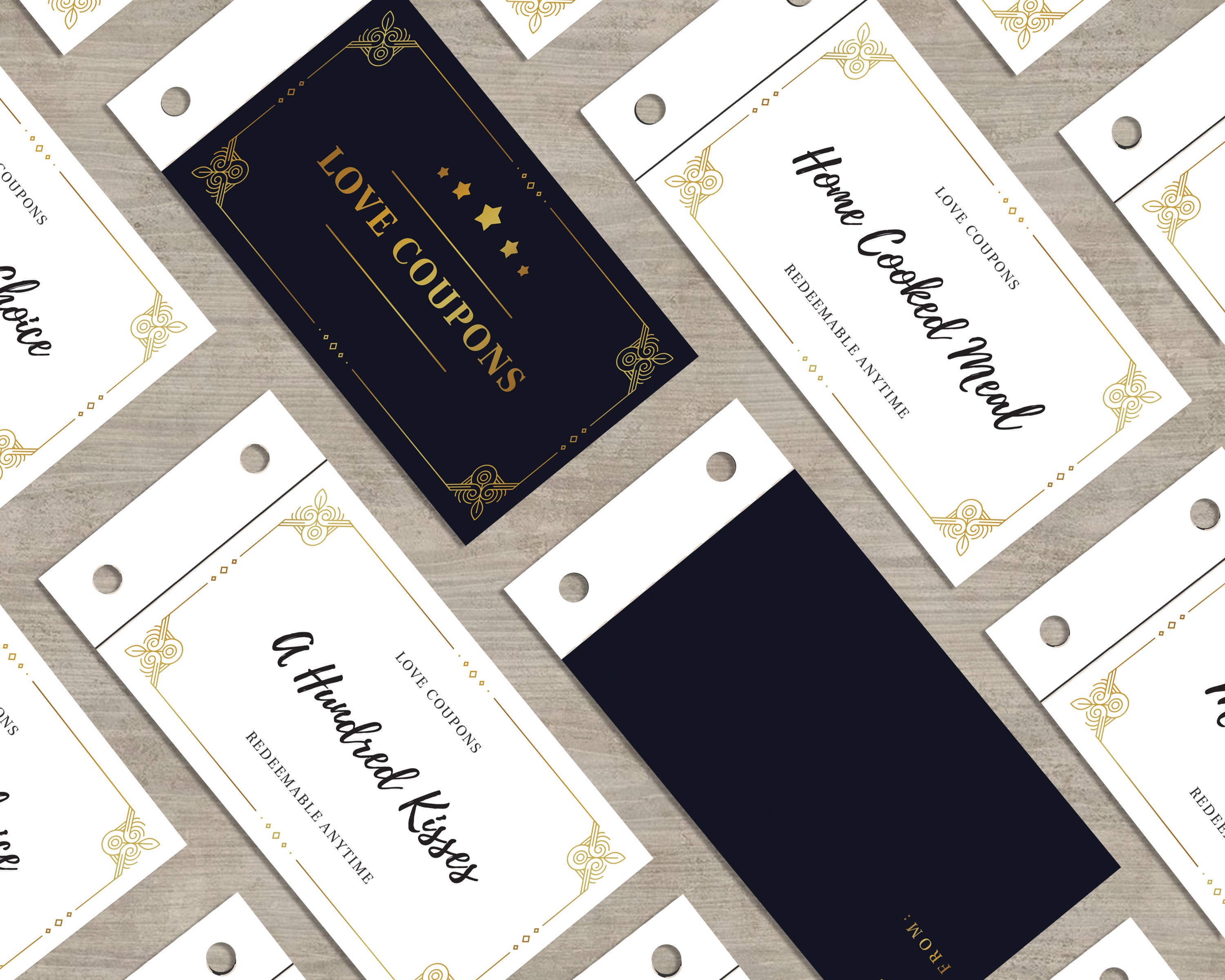 Editable Personalised Love Coupons Editable Coupon Couple | Etsy