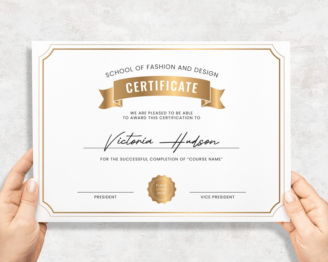 Editable Hair & Make up Artistry Course Certificate, Maquillage ...