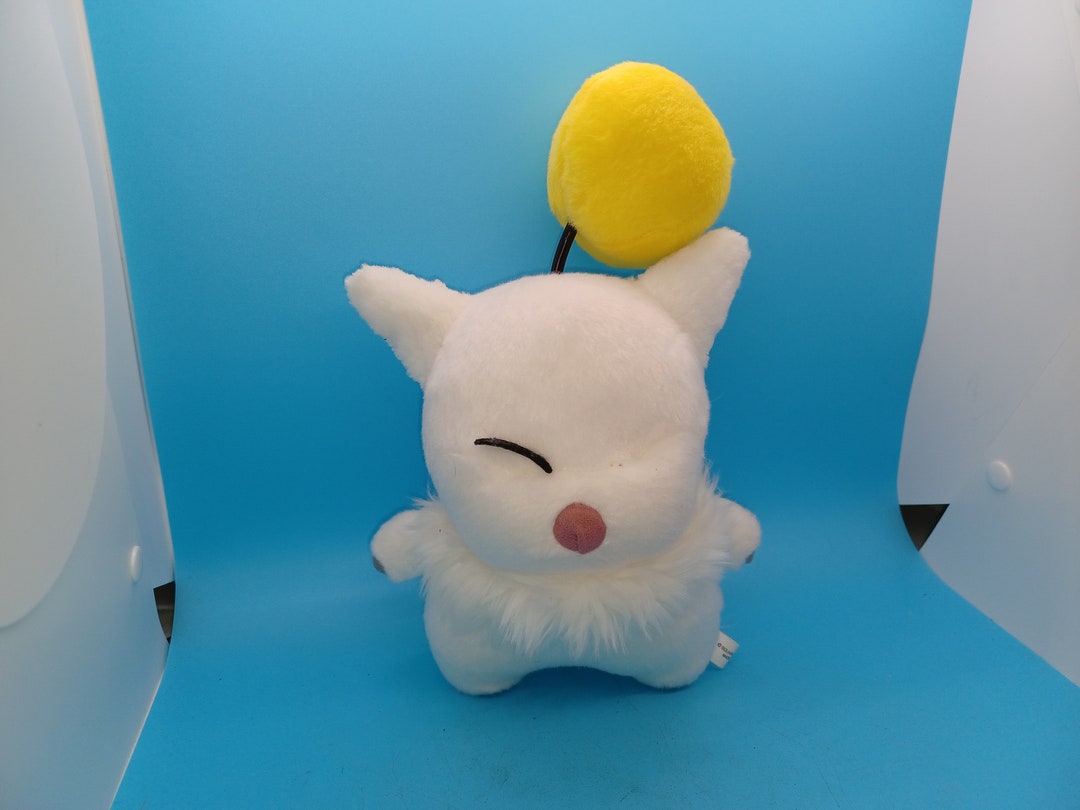 Final Fantasy 11 Moogle Plush, MISSING EYE LASH Video Game, Toy ...