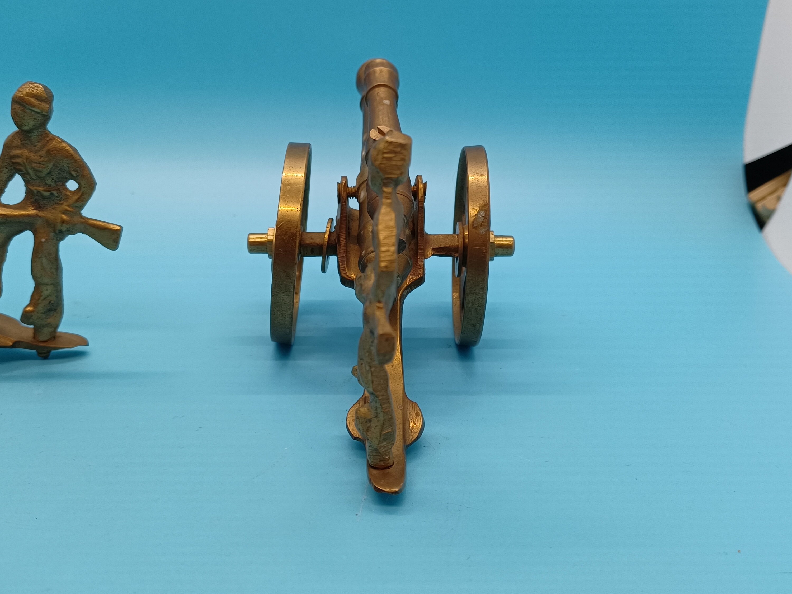 ONE Vintage Brass Cannon, Made in India, Replica, Civil War, Ship ...
