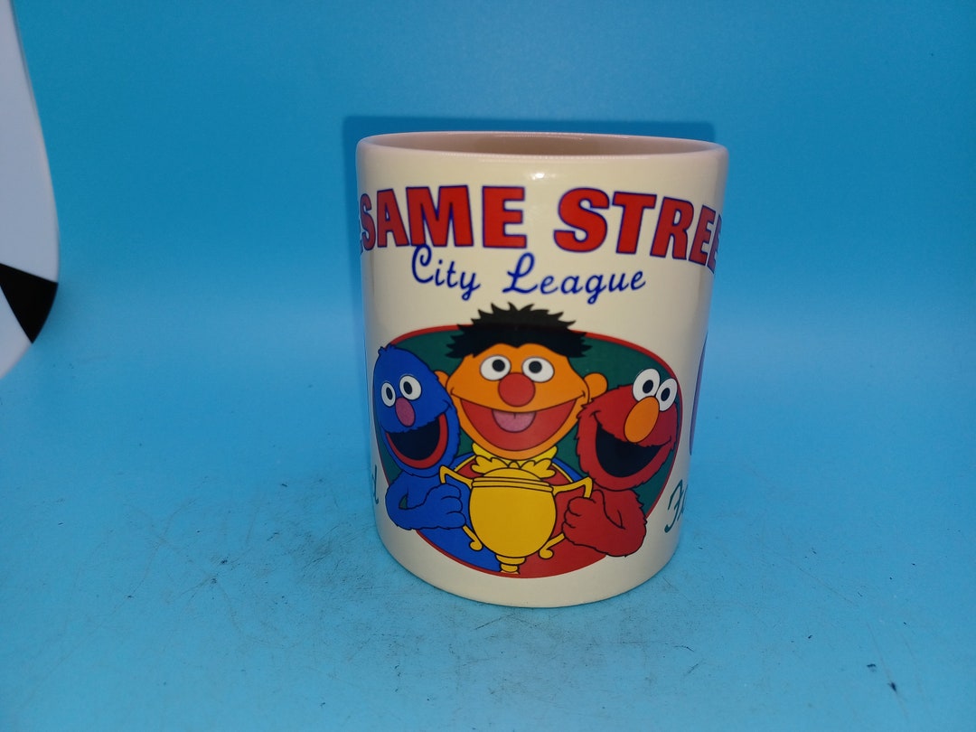 Sesame Street City League, General Store Vintage 90s Coffee Mug, Rare ...