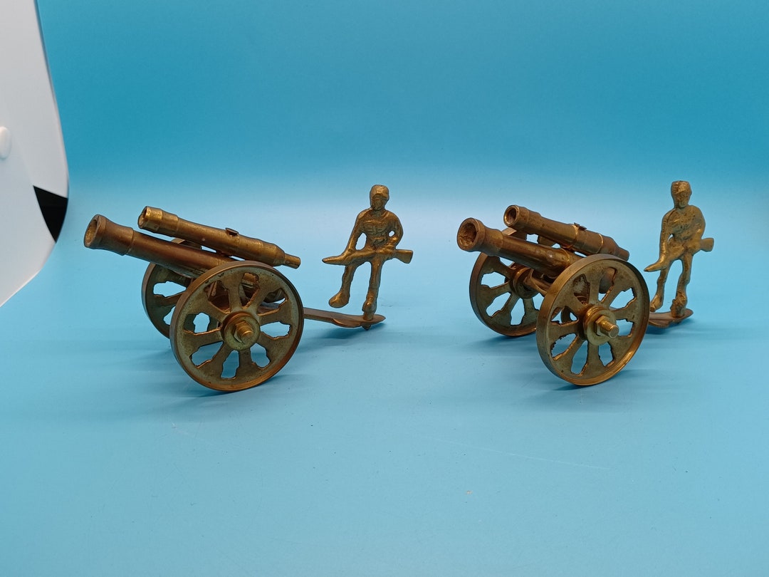 ONE Vintage Brass Cannon, Made in India, Replica, Civil War, Ship ...