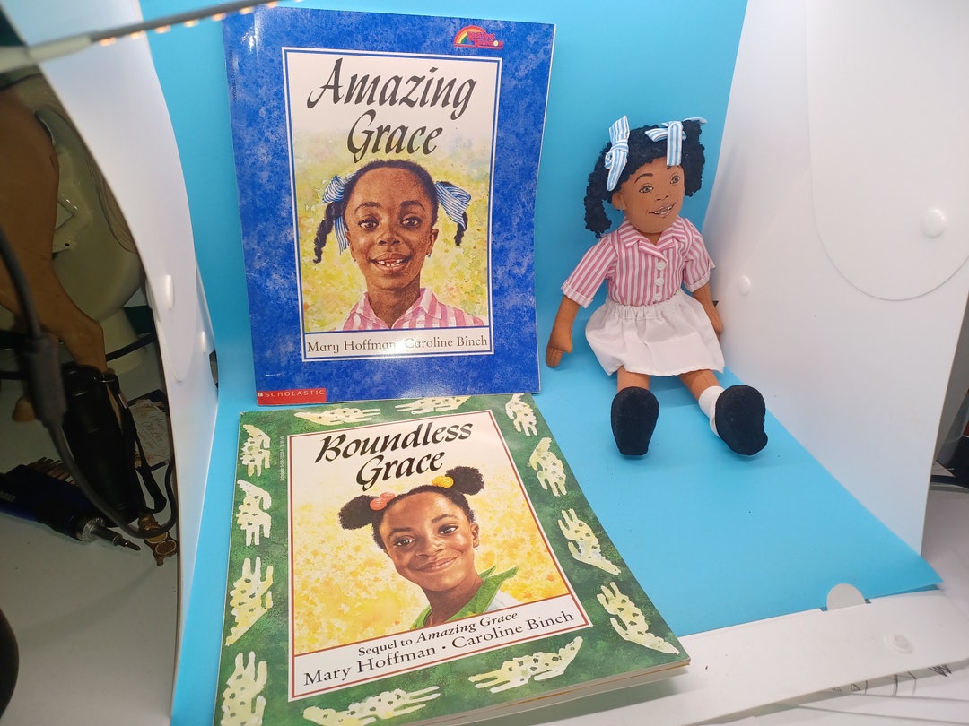 Amazing Grace Book and Doll Set, and Boundless Grace Book, African ...