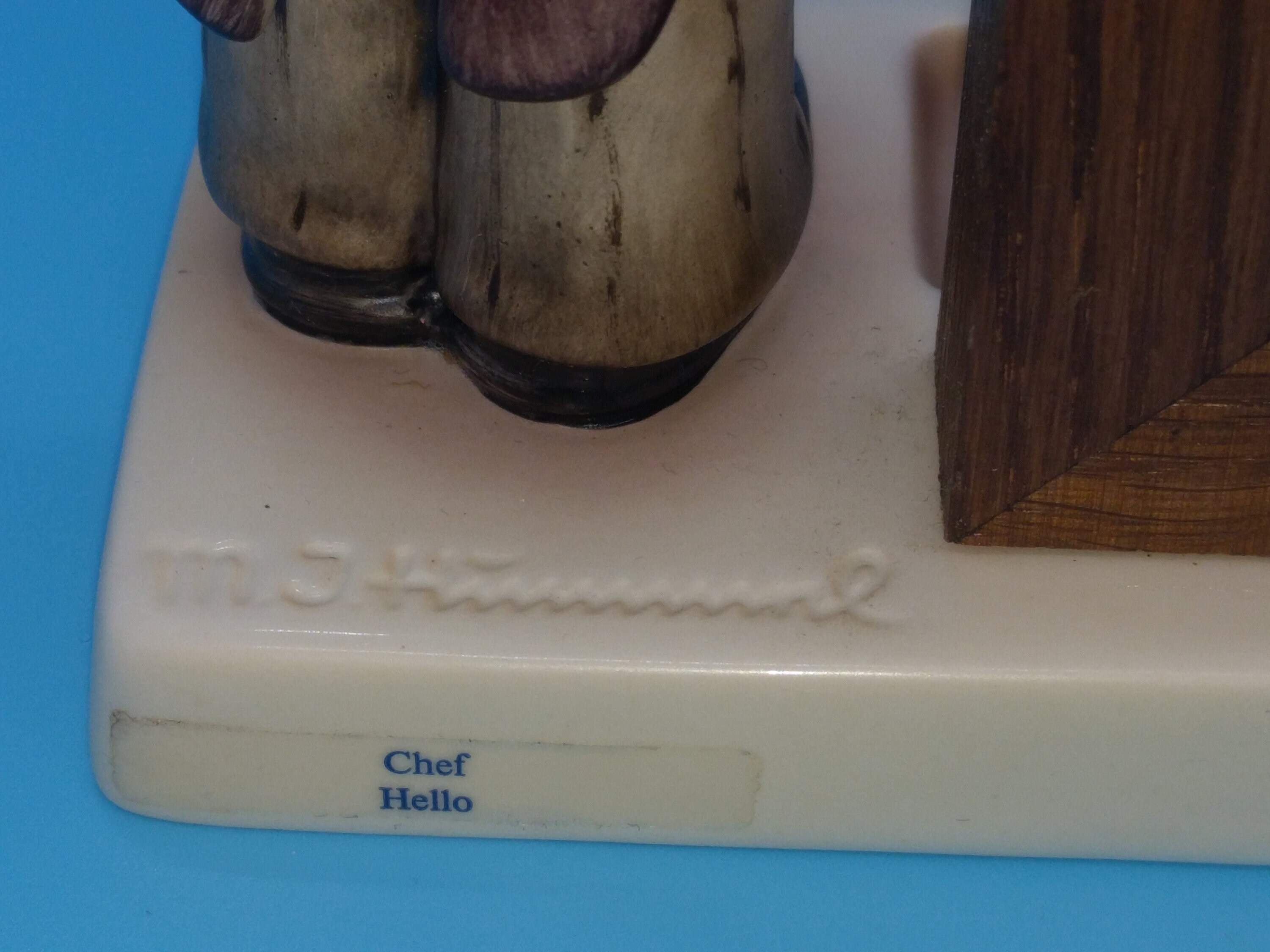 95 chef hello Hummel perpetual desk calendar. boy in suit | Etsy