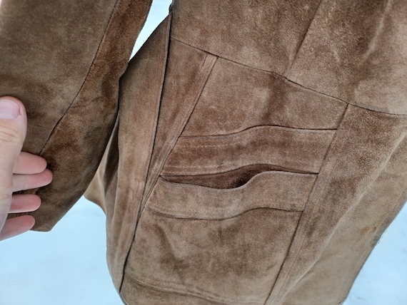 1970s leathercraft process of america coat, suede lea… - Gem