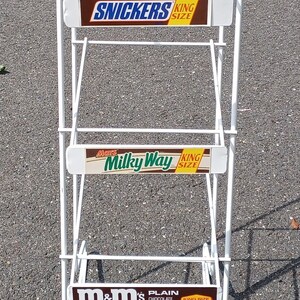1990s Vintage Mars King Size Candy Bar Metal Store Display, M&m, Milky ...