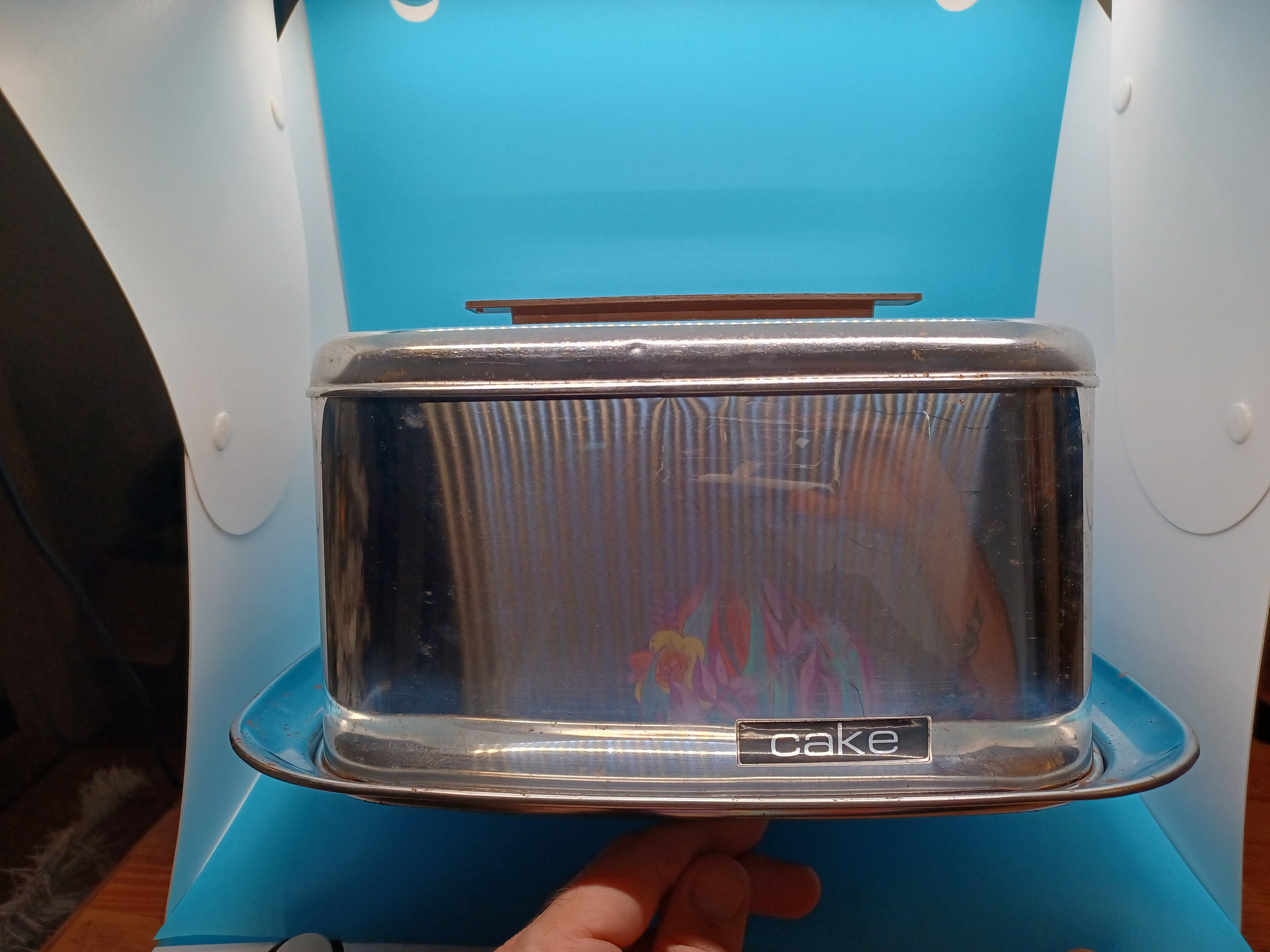 MCM Latching Cake Carrier Lincoln Beautyware USA Stainless - Etsy