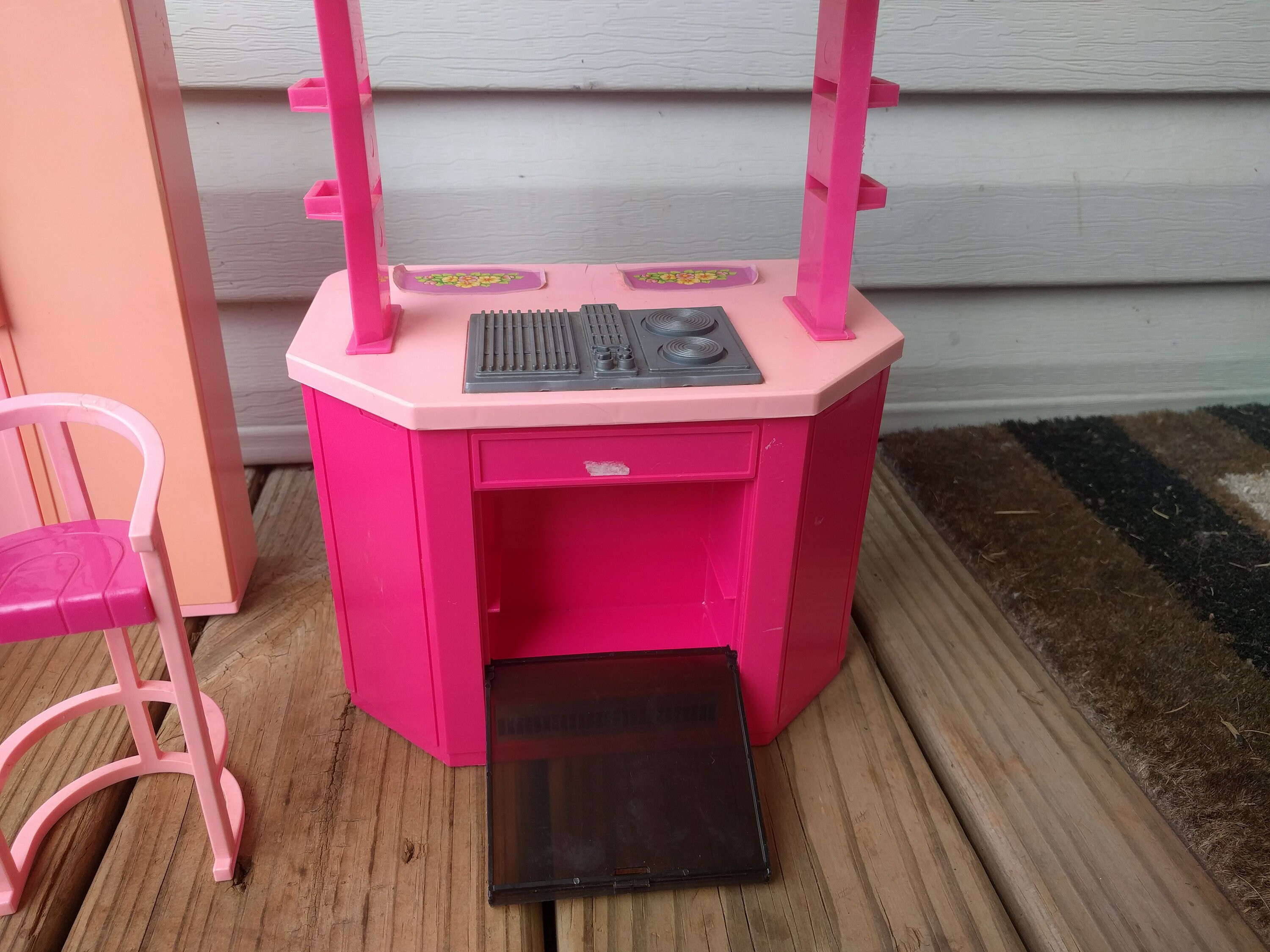 Barbie 80s / 90s Kitchen Set SOME ISSUES see Description - Etsy UK