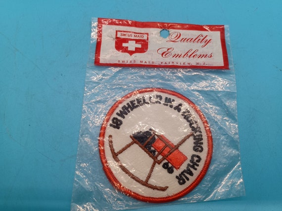 New Old Stock 18 wheeler in a rocking chair, Patch, 7… - Gem