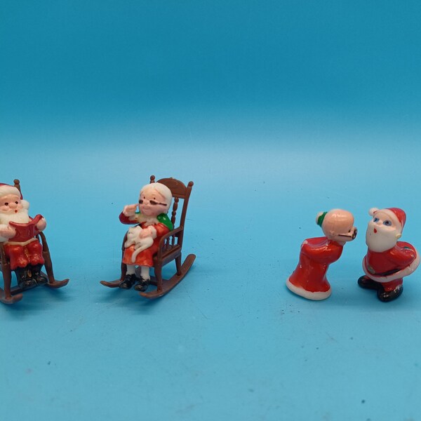 Santa Claus in a Rocking Chair - Etsy