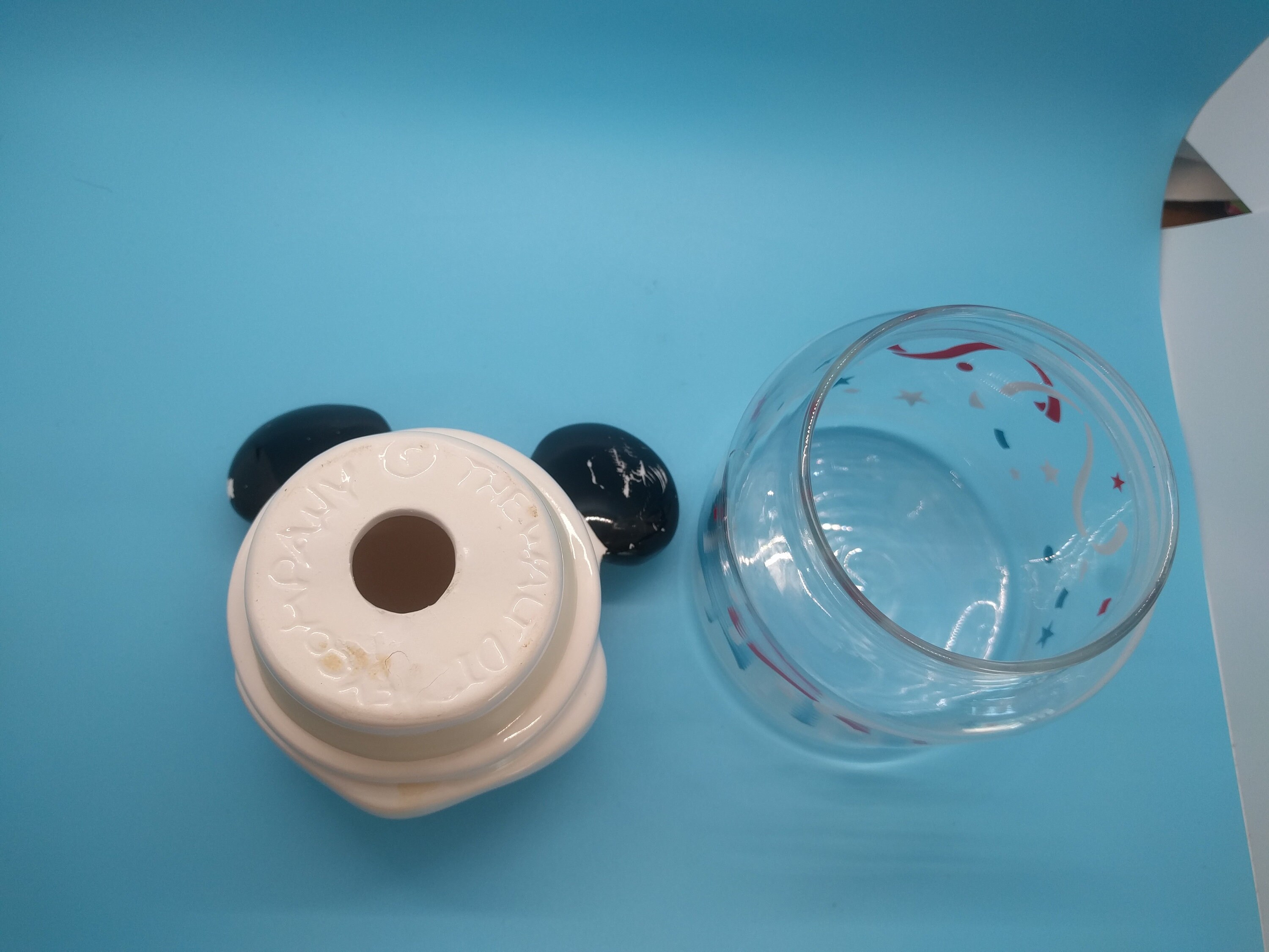 Mickey Mouse Jar Container Ceramic 4th of July Retro - Etsy