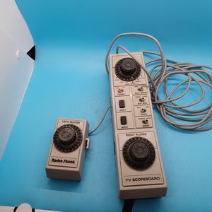 70s Vintage Radio Shack Electronic TV Scoreboard and Box Works, Tandy ...