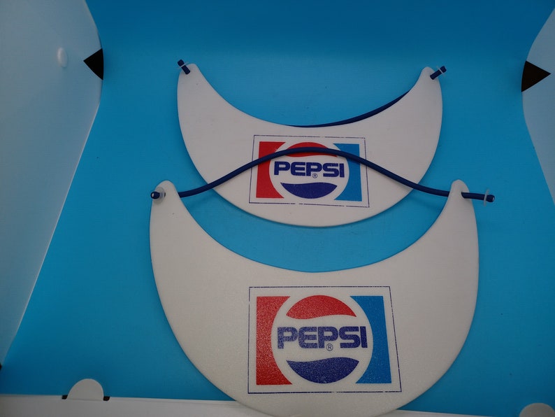 ONE 1980s Vintage Pepsi Foam Visor 80s Retro Advertising - Etsy