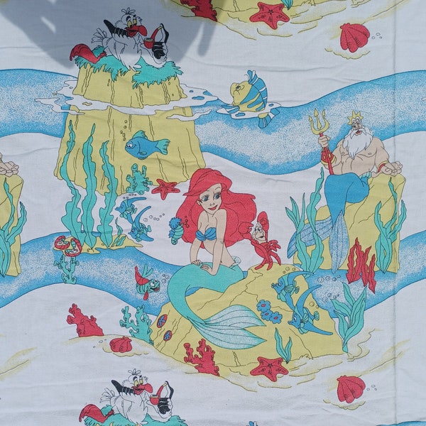 Flannel Mermaid Fabric - Etsy