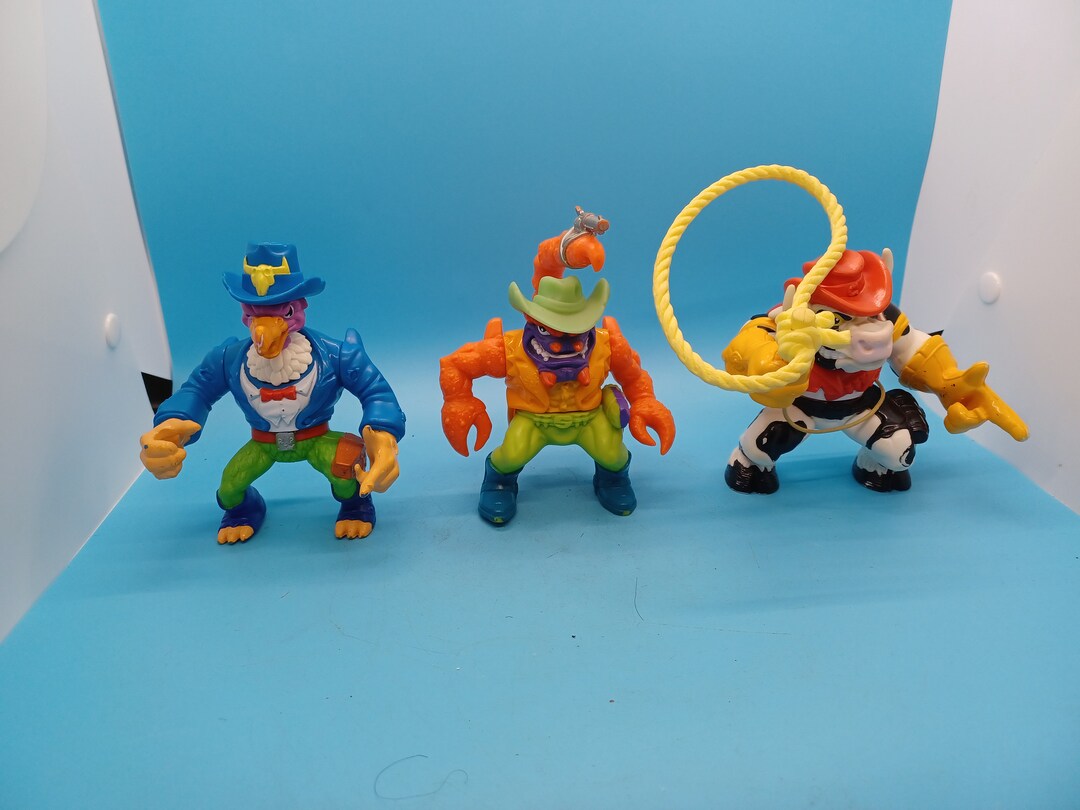ONE Vintage Cowboys of Moo Mesa Action Figure, Cowlorado Kid, Saddle ...