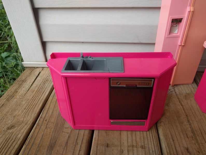 Barbie 80s / 90s Kitchen Set SOME ISSUES see Description - Etsy UK