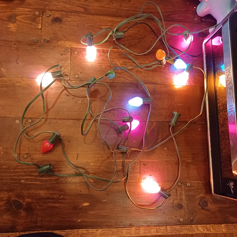 Ge Vintage Christmas Lights - Etsy