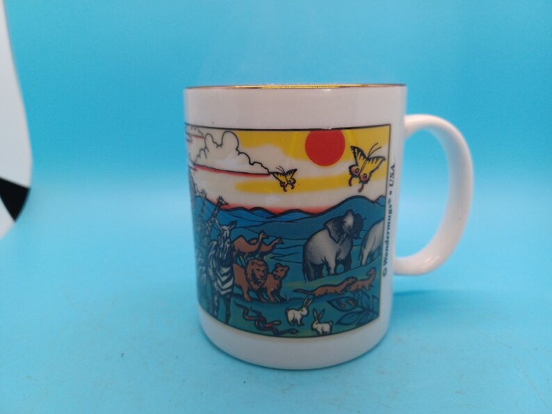Noah's Ark Thermal Temperature Changing Wondermugs USA - Etsy