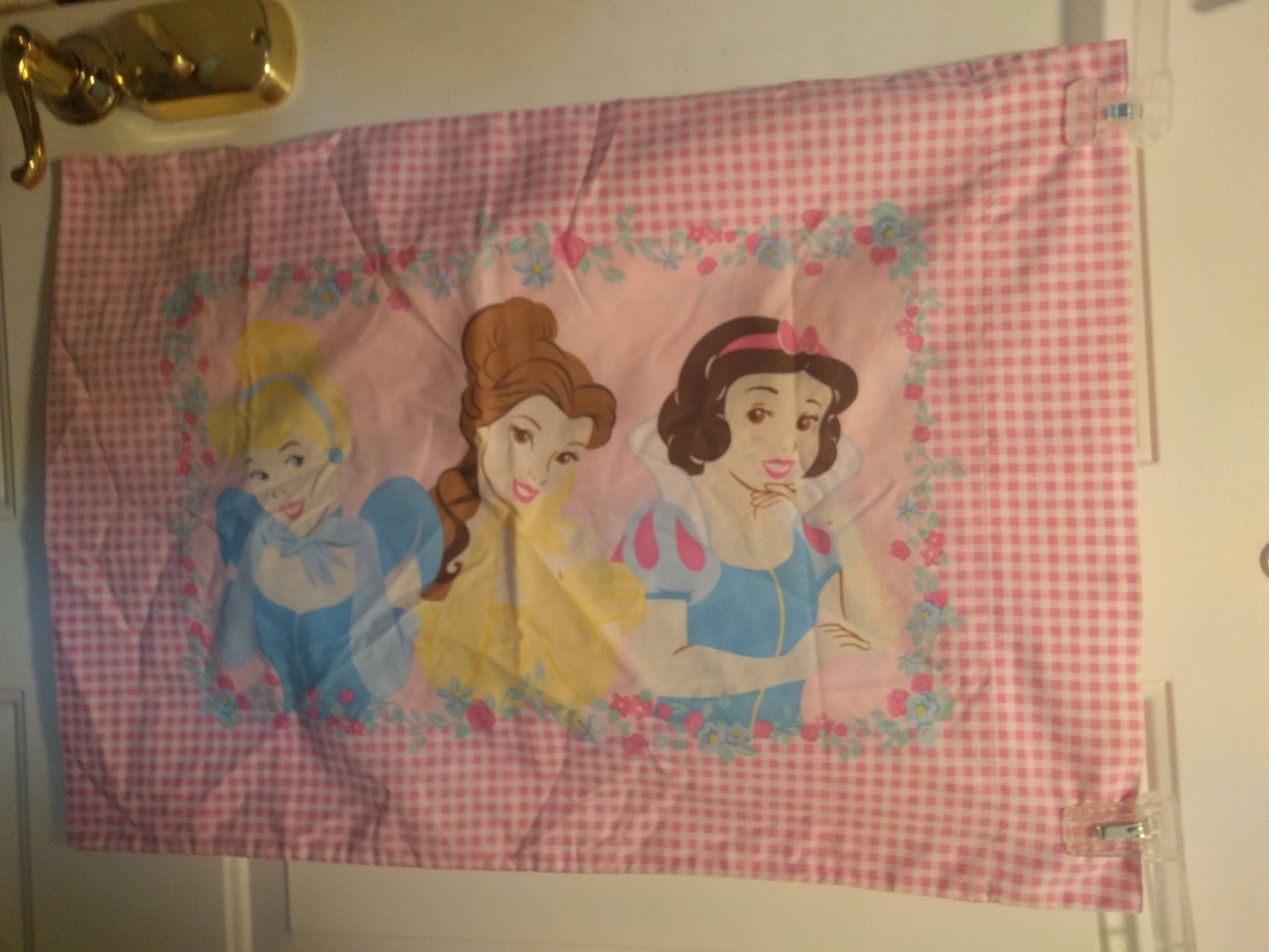 Disney Princess. Princesses Pillowcase Belle Cinderella | Etsy