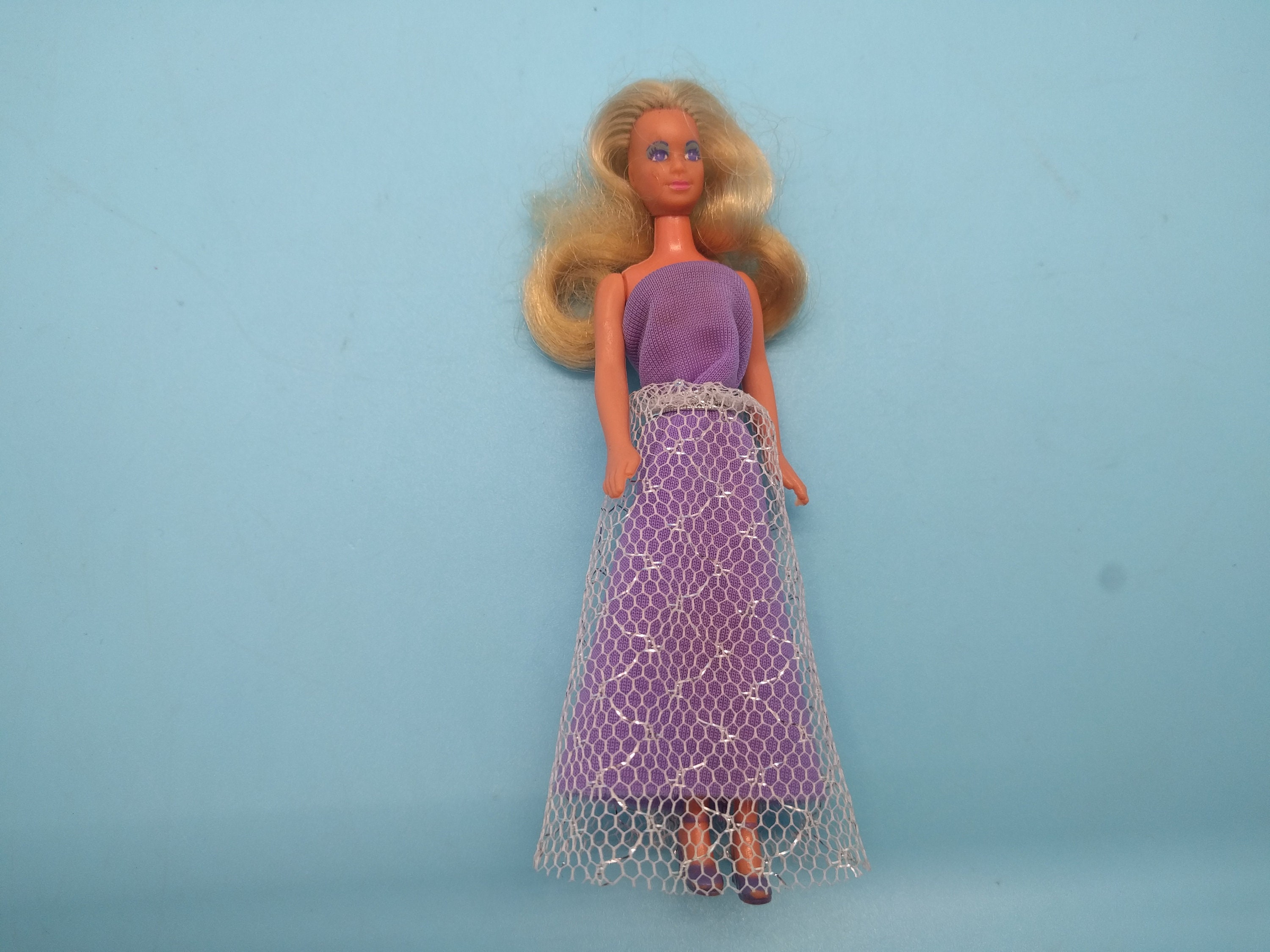 Toys & Games mattel Dazzle glamour doll retro Barbie purple dress ...