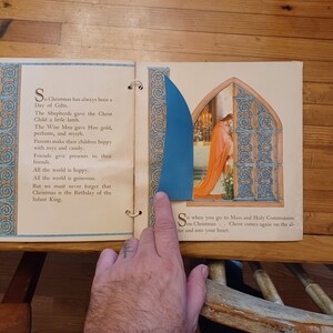 The Gifts of Christmas, Daniel Lord, 1940s Pop up Book, Vintage, 40s ...