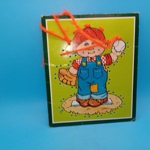 Cabbage Patch Kids 6 Sewing Cards Vintage 1983 Made in USA, Doll, Toy ...