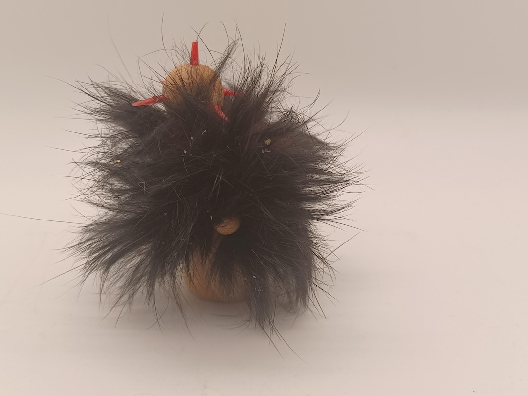 Vintage Puff Ball Viking / Troll With Mace, Denmark, Scandinavian, 60s ...