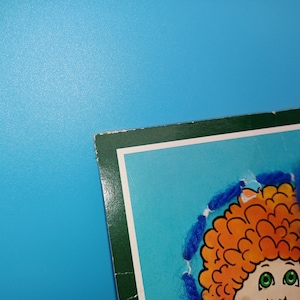 Cabbage Patch Kids 6 Sewing Cards Vintage 1983 Made in USA, Doll, Toy ...