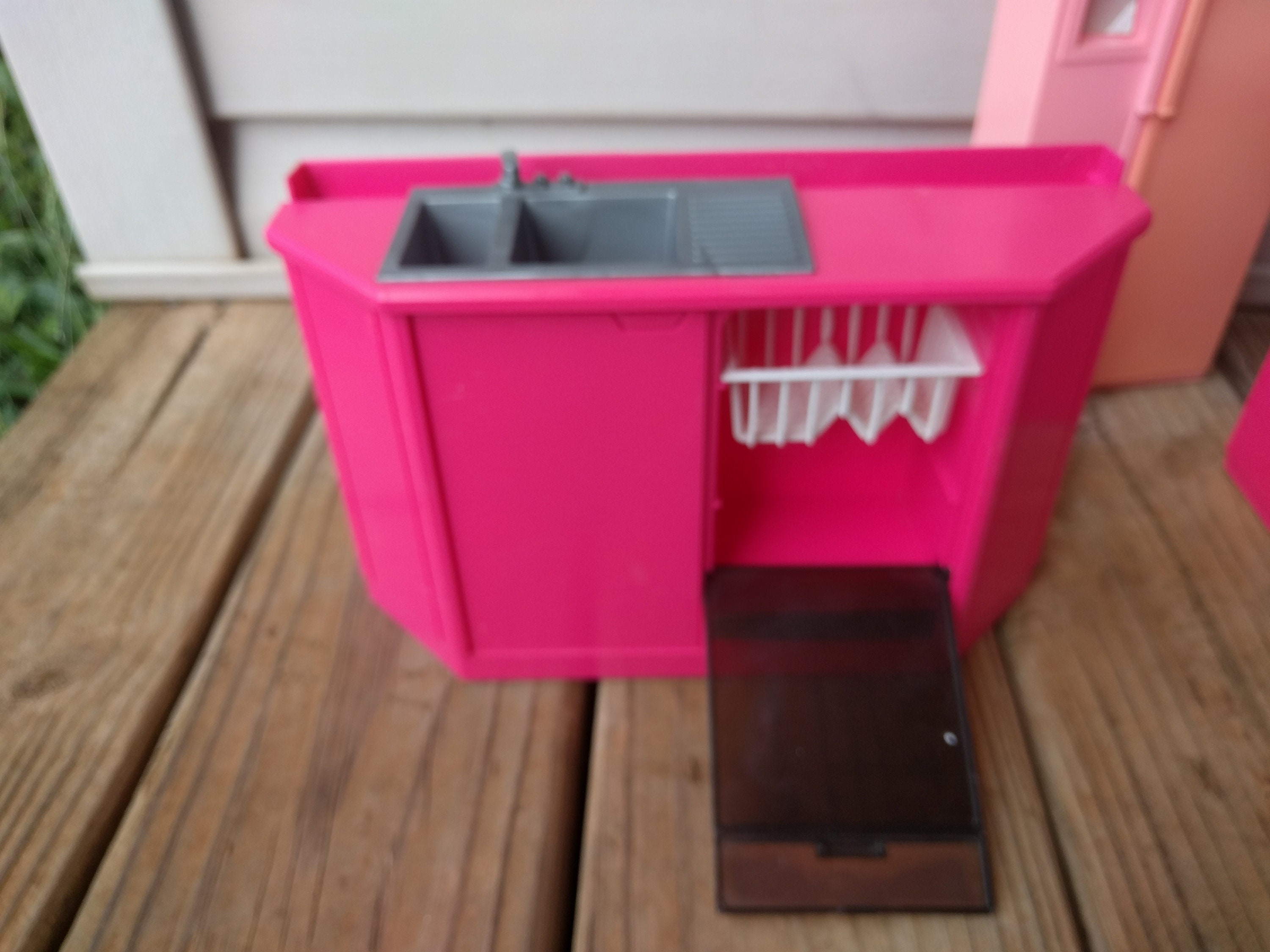 Barbie 80s / 90s Kitchen Set SOME ISSUES see Description - Etsy UK