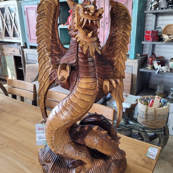 Dragon Statue - Etsy