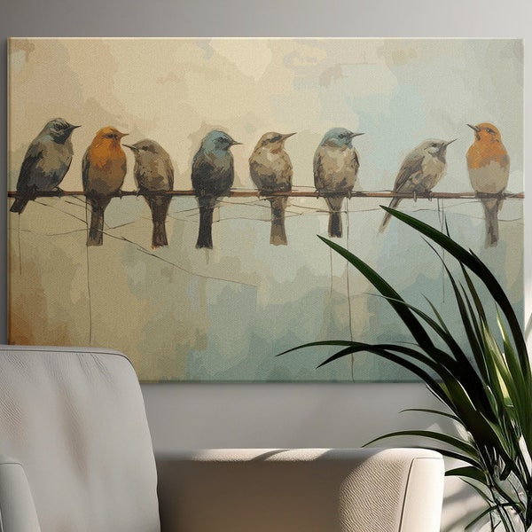 Bird Wall Art - Etsy