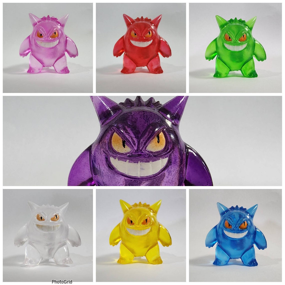 Crystal Gengar Tomy Figure Pokemon Figurine 2 // Best - Etsy
