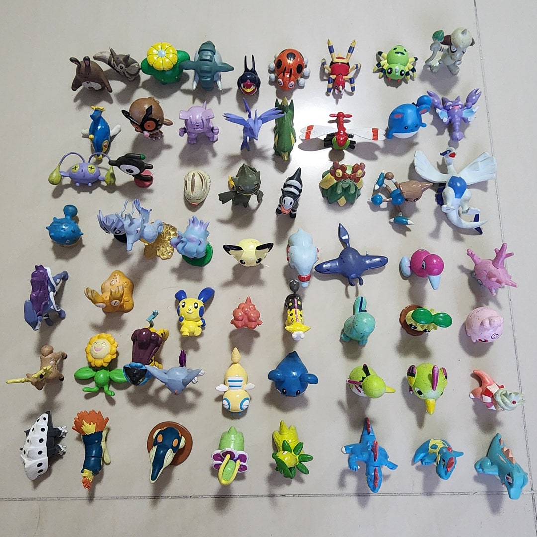 Lire les détails : JOHTO vintage Pokemon Tomy Figures // - Etsy France