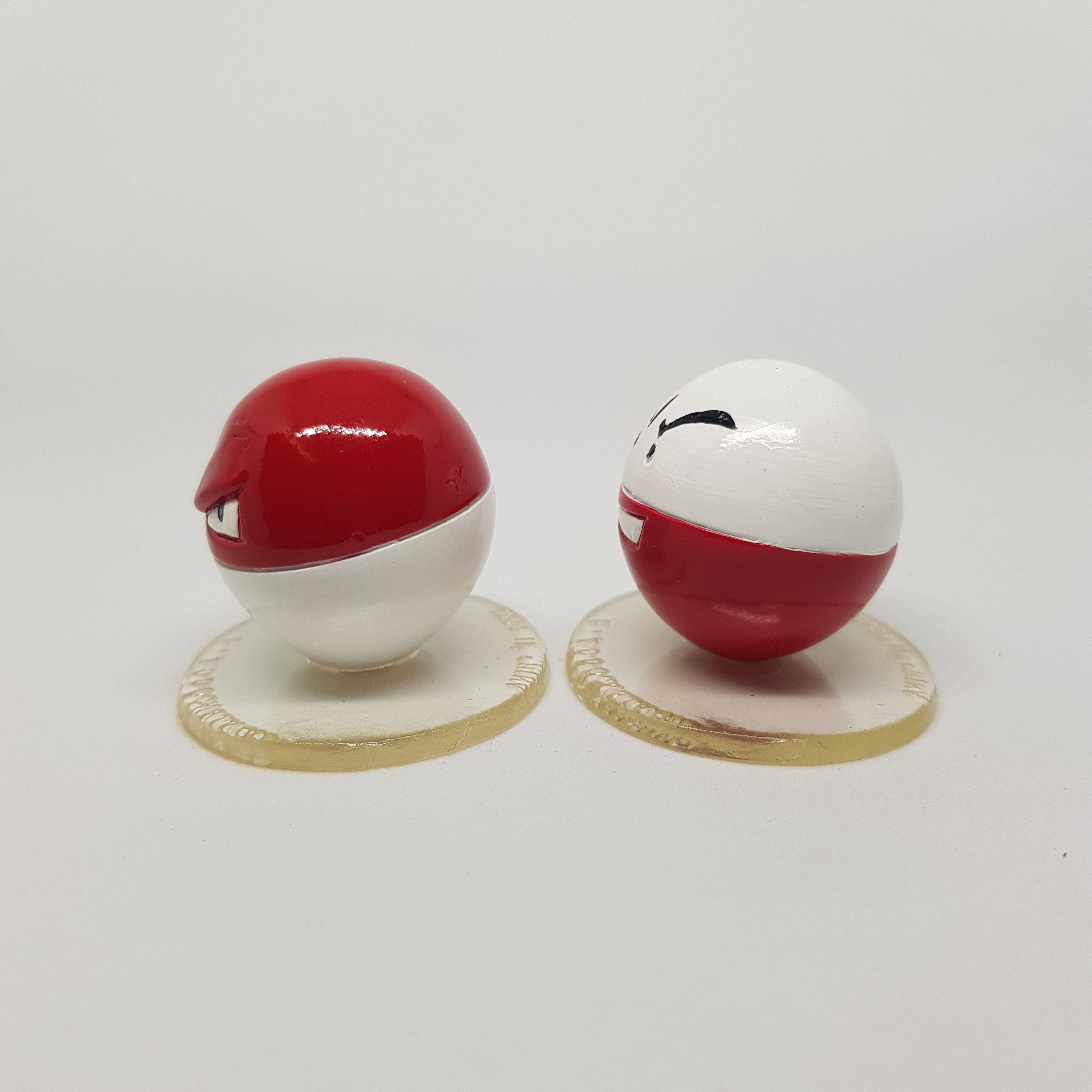 Pokemon Tomy Figure Electrode Voltorb 2 Pokémon Figurine | Etsy UK