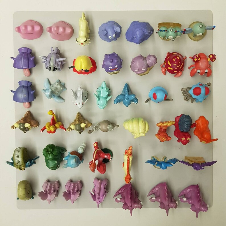 Vintage Pokemon Tomy Figures 3 // Best Selling Item // Pocket - Etsy