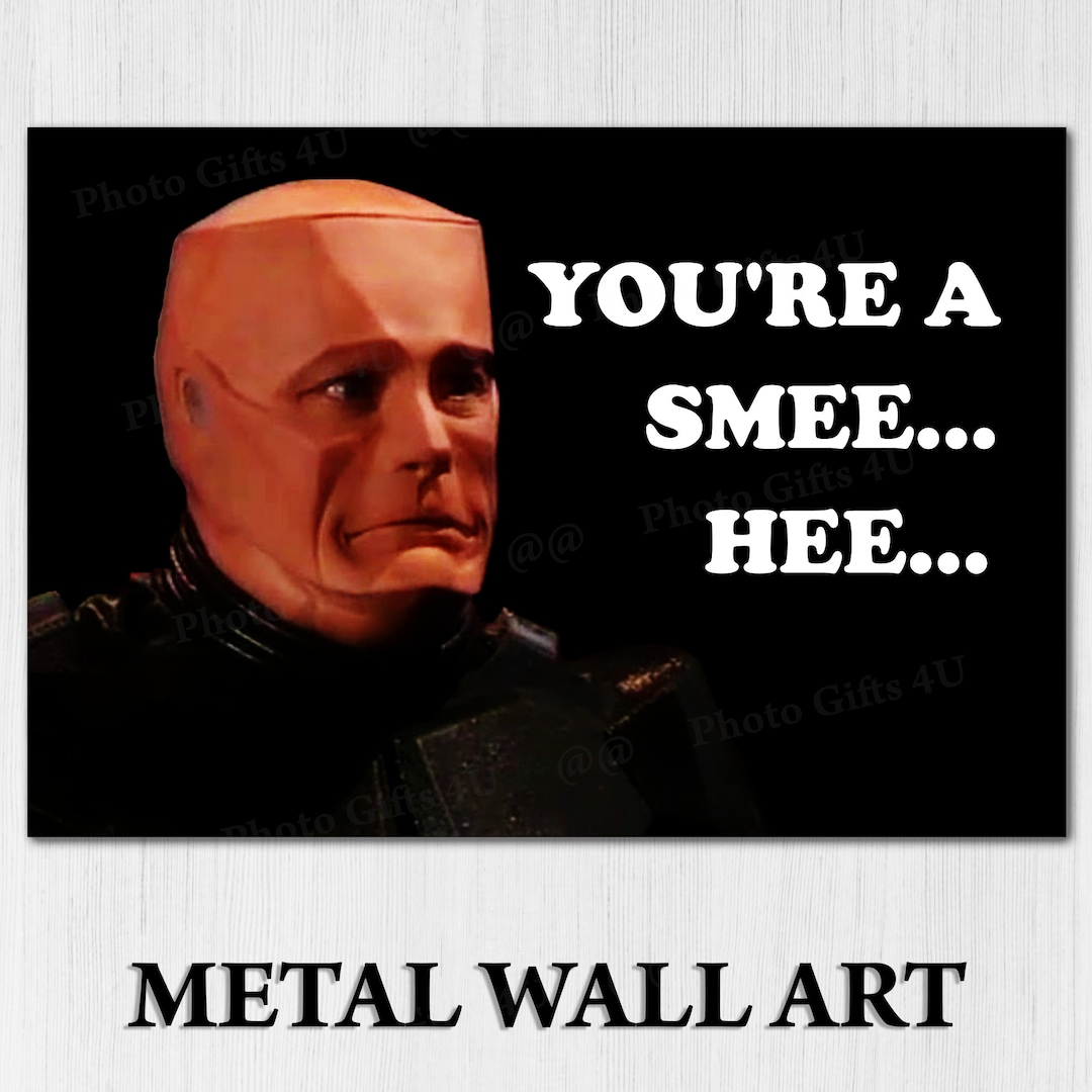 Red Dwarf Kryten Quote Plaque TV Show Memorabilia Metal Sign Retro ...