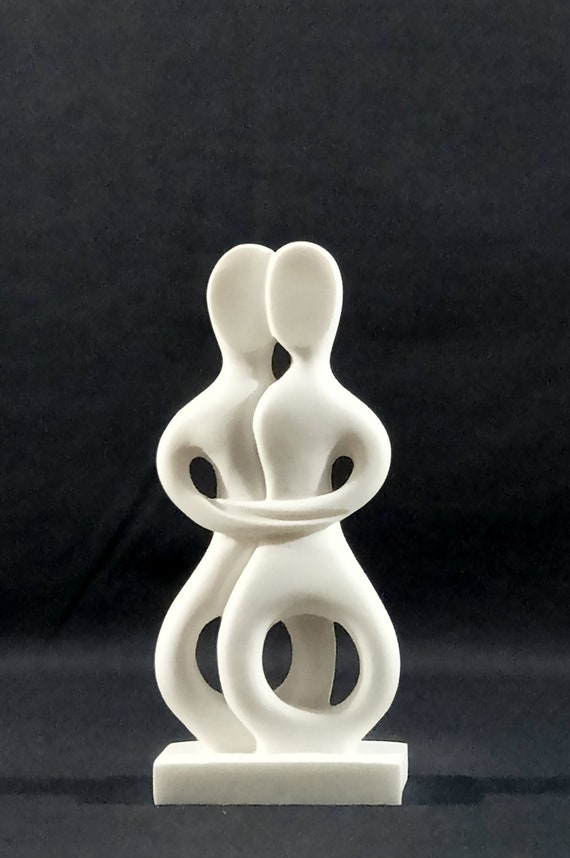Alabaster Cycladic Idol Couple Statue Greek Sculpture 7.67 | Etsy