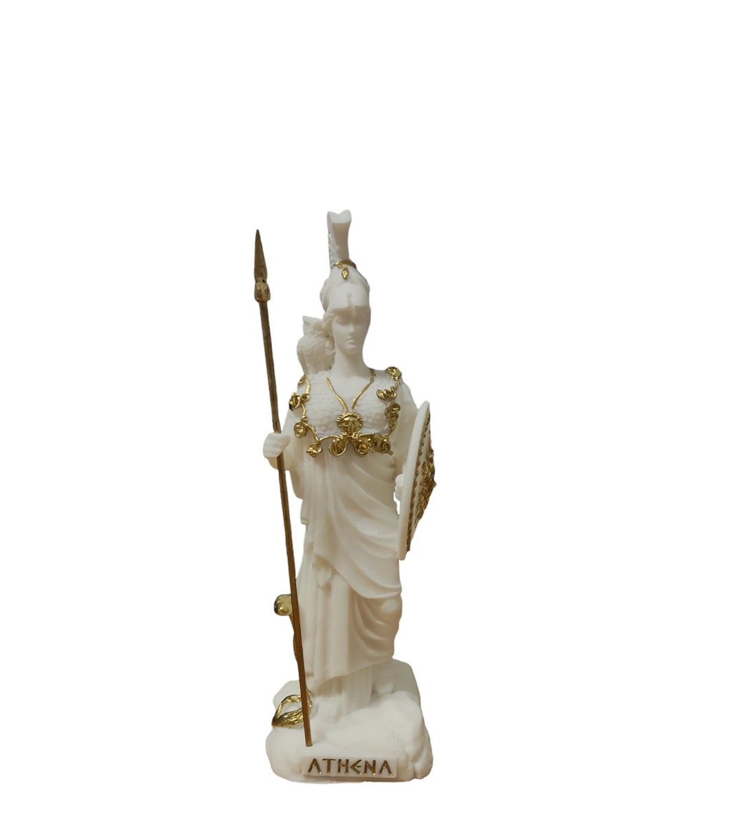 Ancient Statue Goddess Athena, Figure Greek Mythology, Home Gift - Etsy